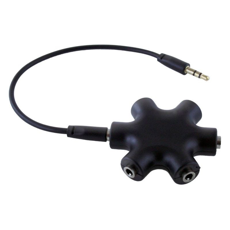Multiplicador audio Jack 6 salidas